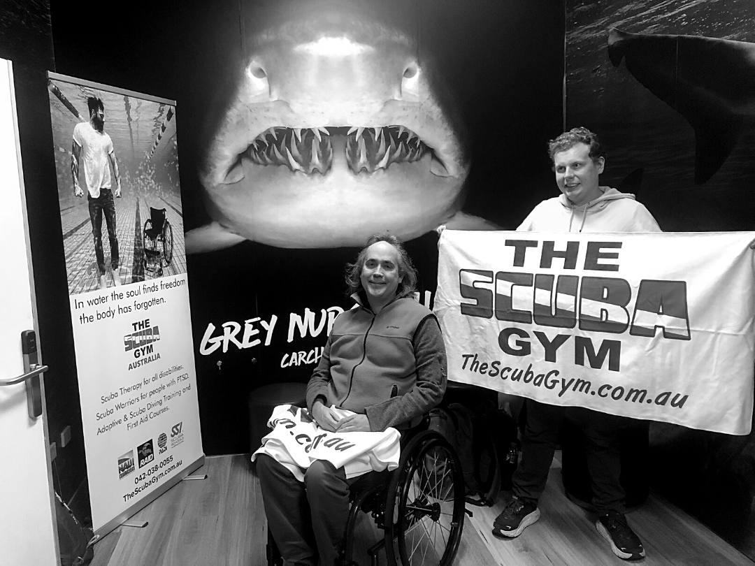 the scuba gym's historic splash